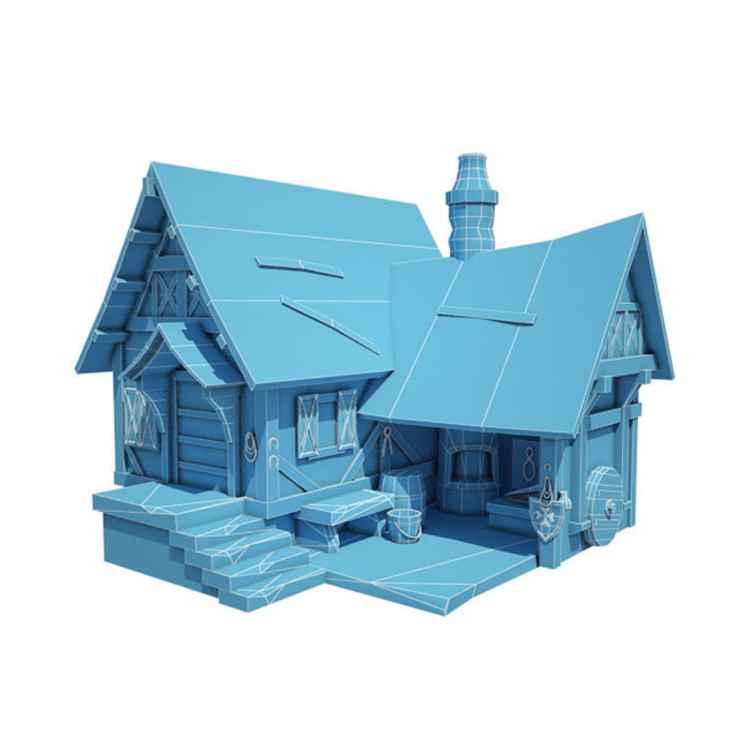 Medieval Blacksmith S Forge 3d Model
