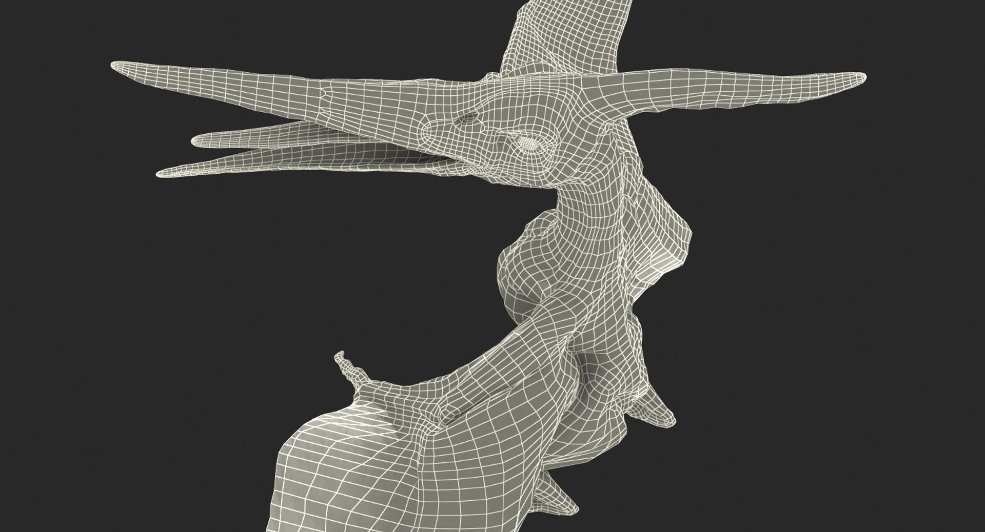 3D Pteranodon Flying Carnivorous Reptile Model - TurboSquid 1386527