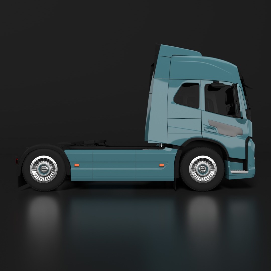 Volvo Electric Tractor Truck 3D Model - TurboSquid 2551771
