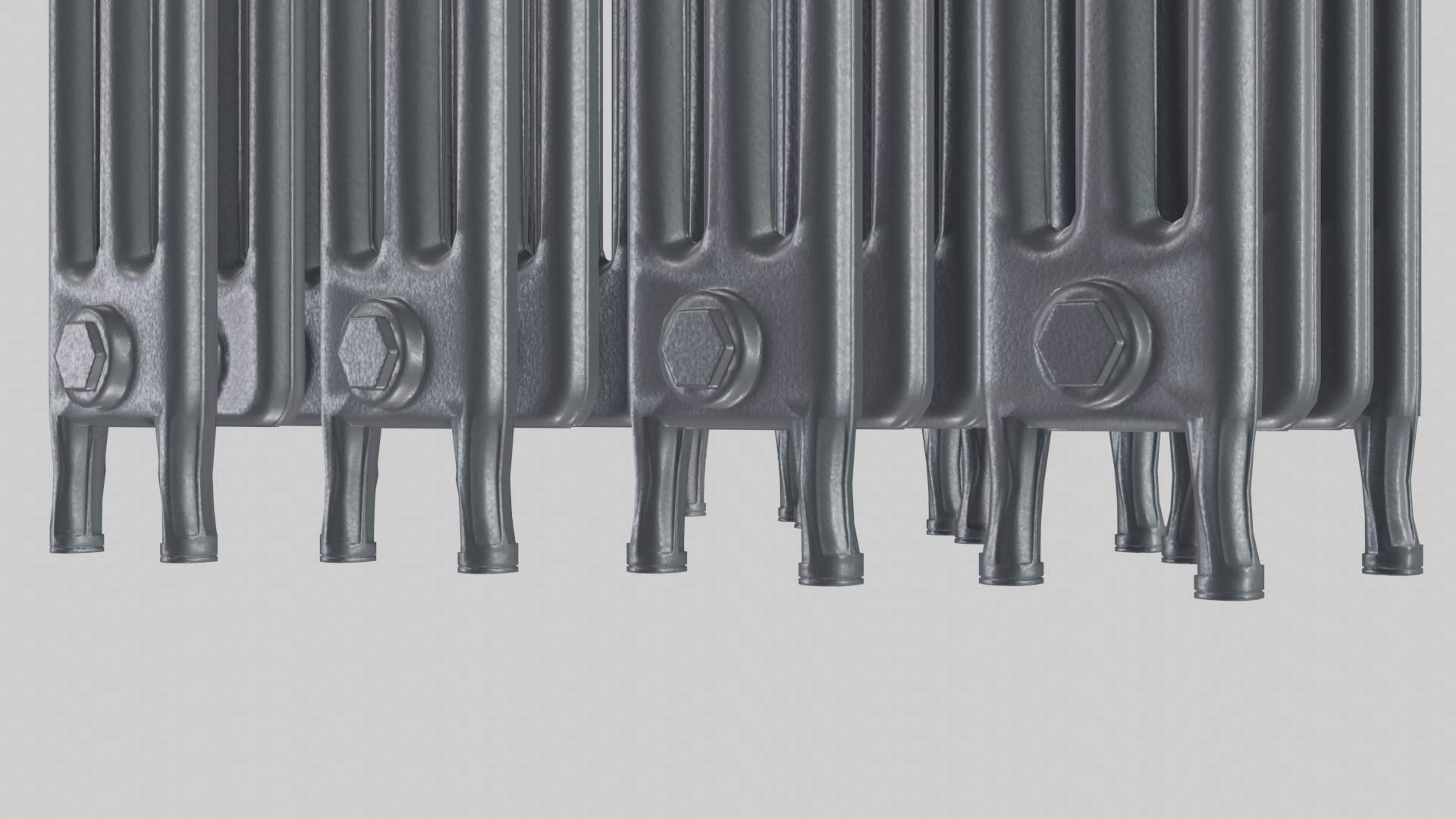 3D Classic Cast Iron Radiator 3C Collection - TurboSquid 2357428