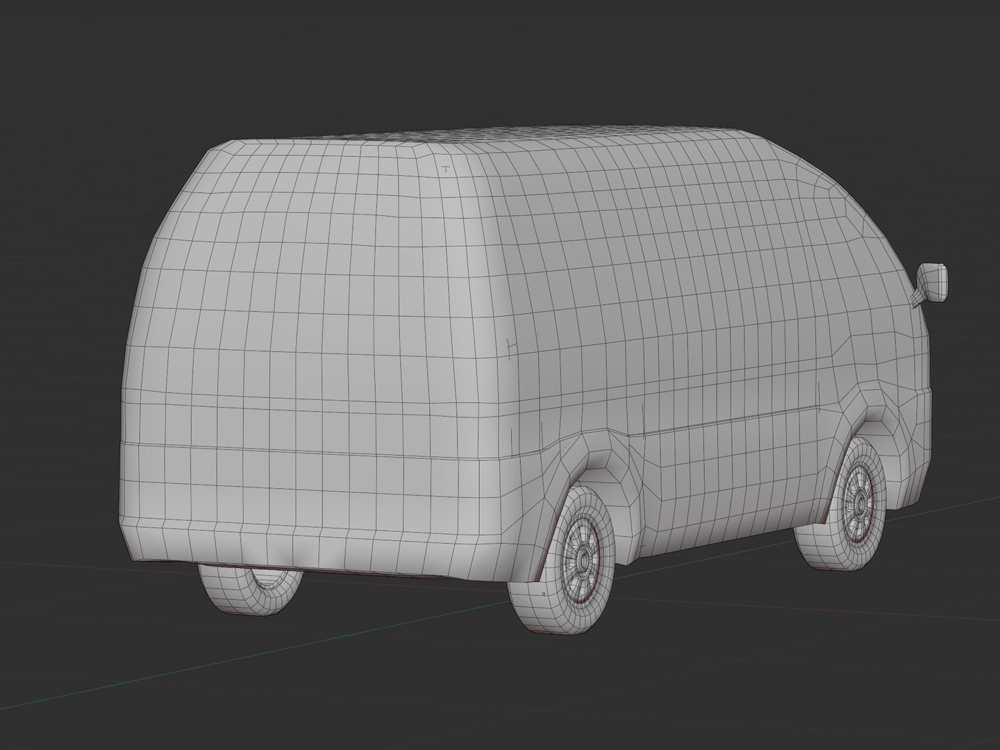 3D Low Poly Stylized Van - TurboSquid 1878868
