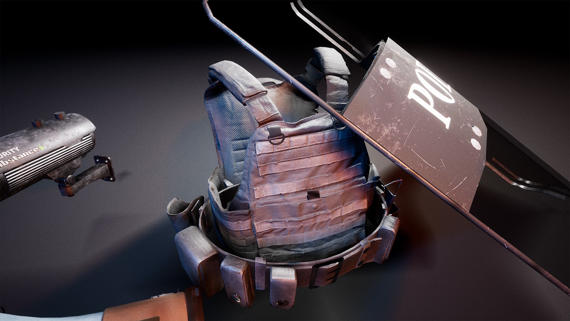 3D Police Props 23 Assets - TurboSquid 1984548