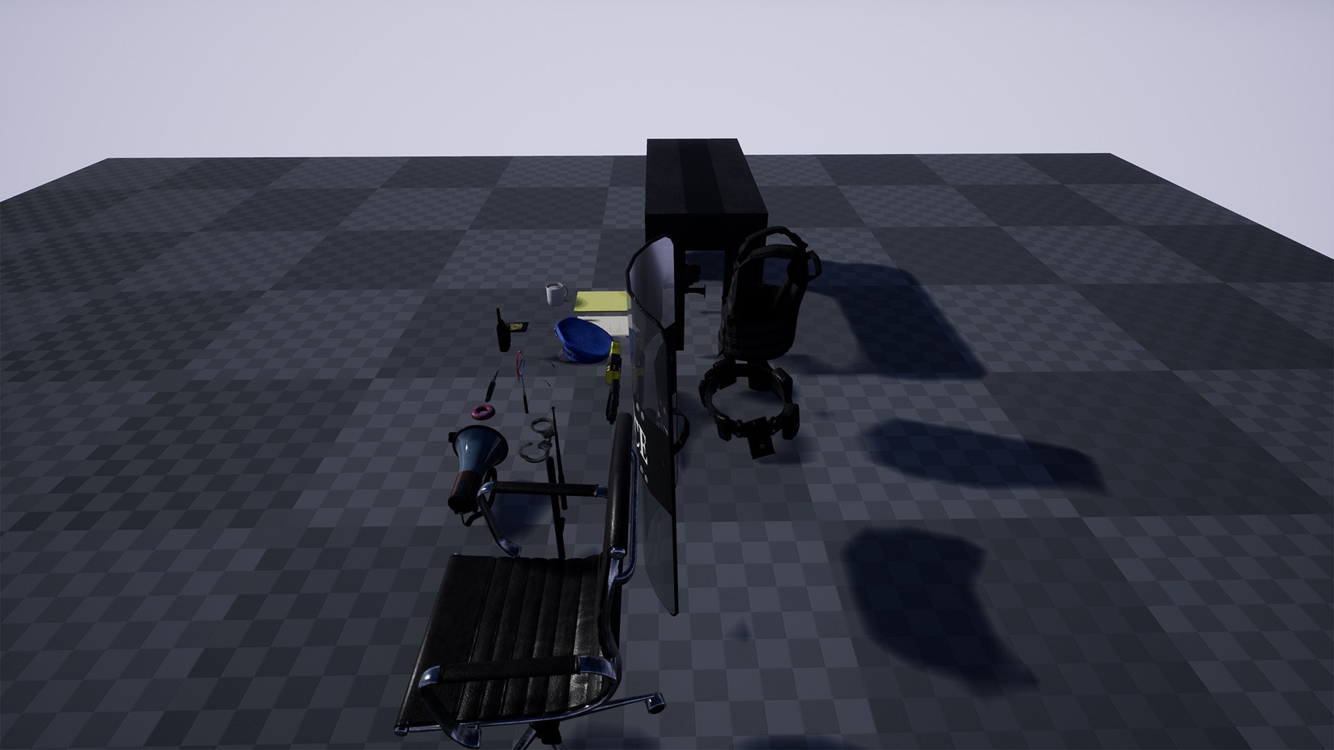 3D Police Props 23 Assets - TurboSquid 1984548