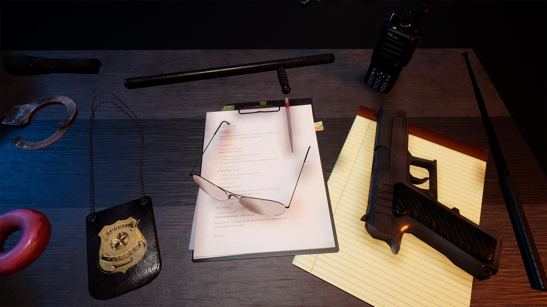 3D Police Props 23 Assets - TurboSquid 1984548