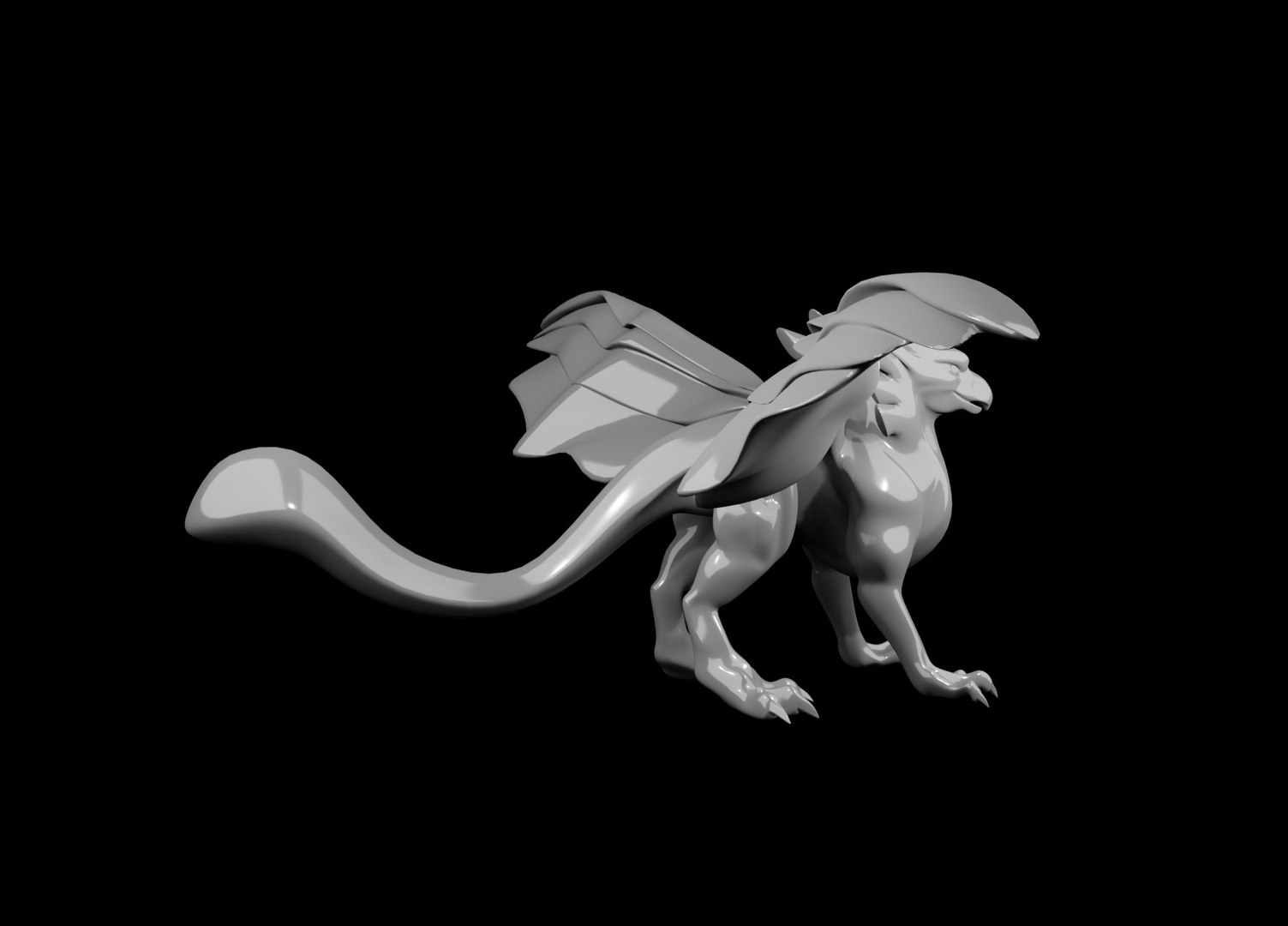 Gryphon 3D Model - TurboSquid 1549043