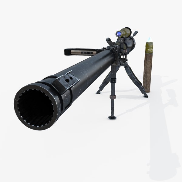 modelo 3d M18 Rifle sin retroceso - TurboSquid 886253