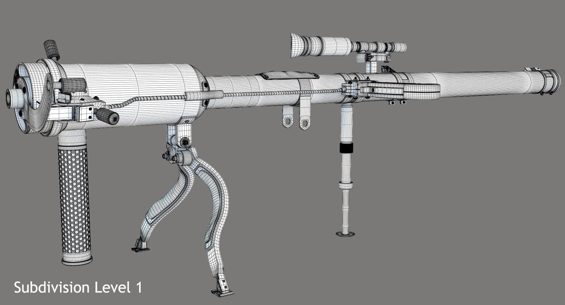 3d M18 Recoilless Rifle