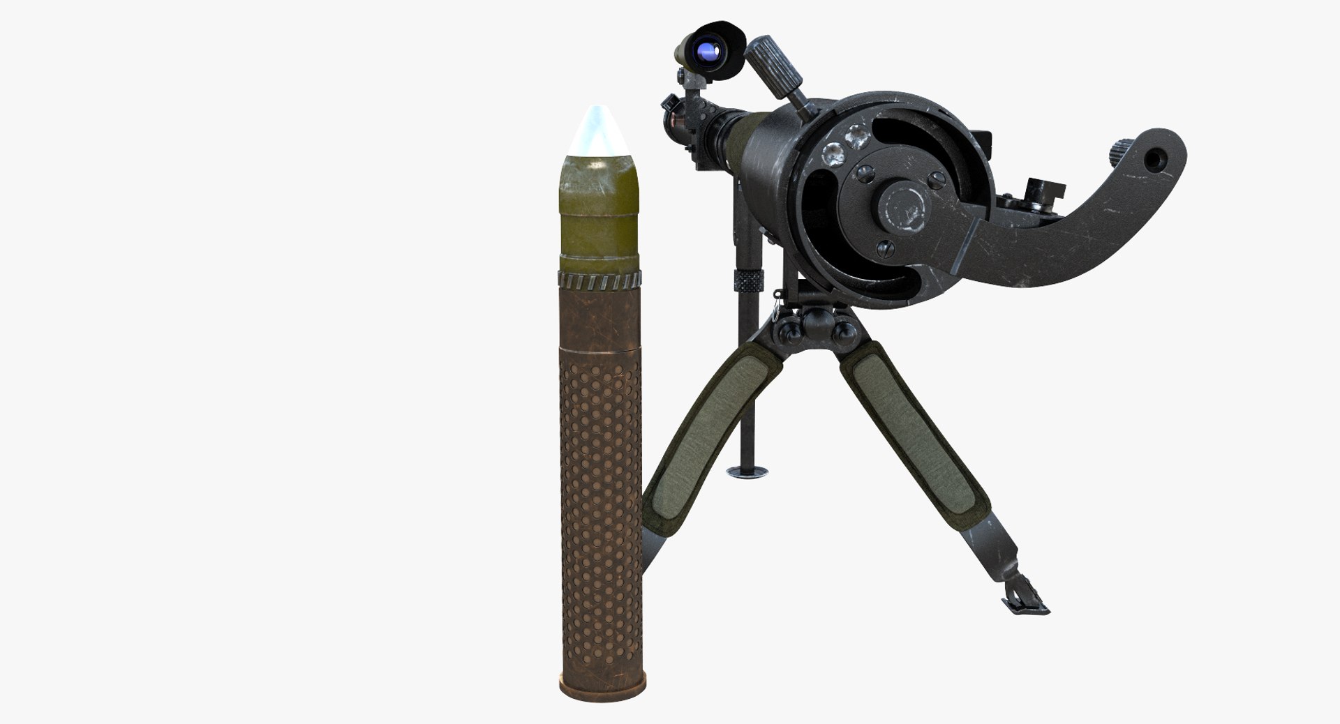 3d M18 Recoilless Rifle