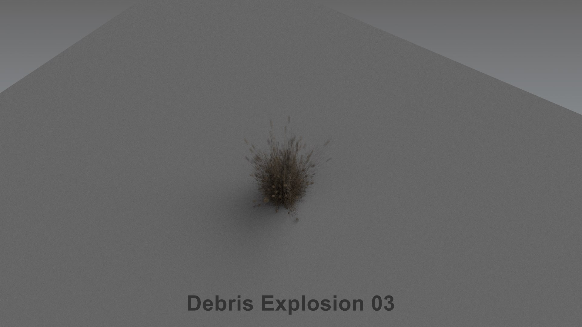 Debris Explosion 03 - ABC 3D Model - TurboSquid 1816138
