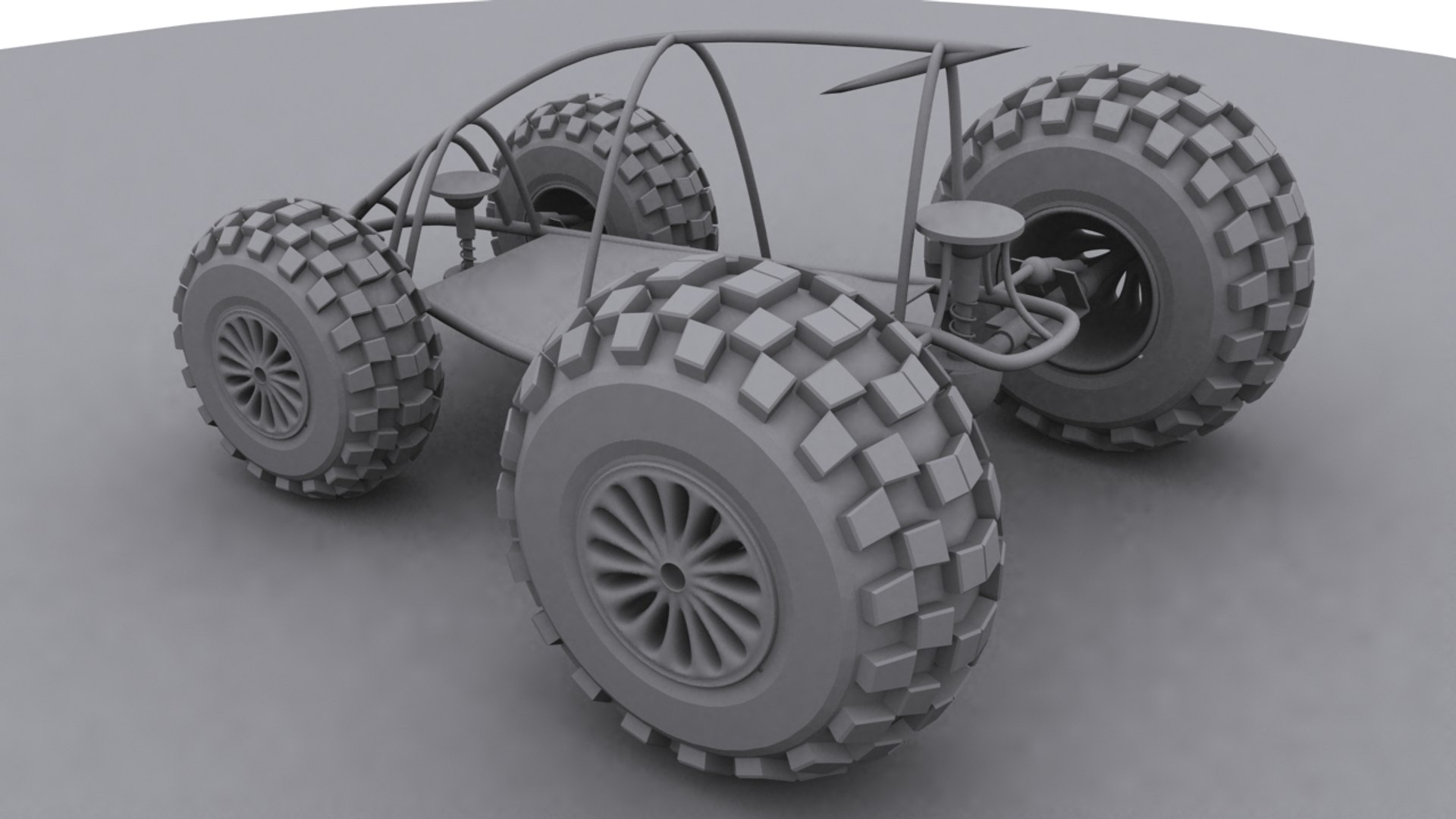 dune buggy 3d max