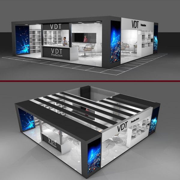 Exhibition 3D Models for Download | TurboSquid