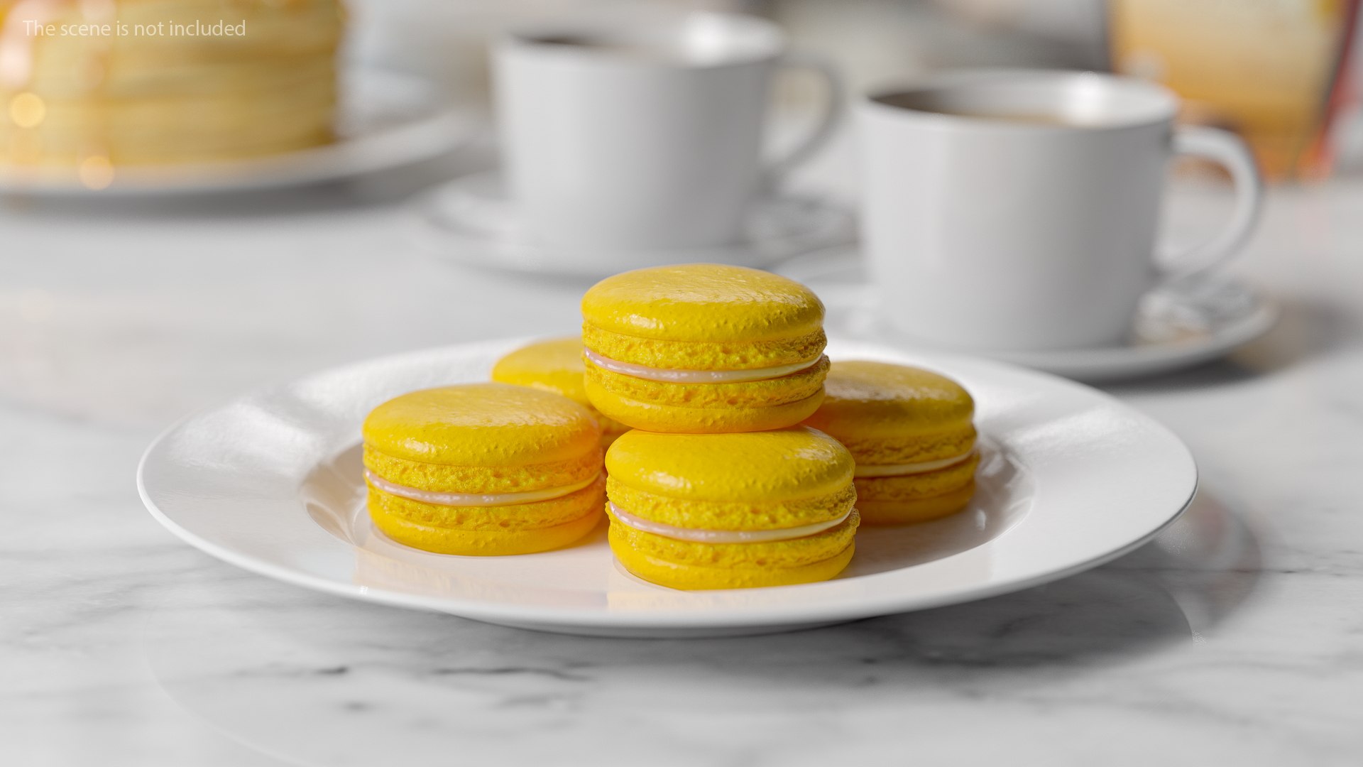 Macaroons Collection 3D Model - TurboSquid 2178552