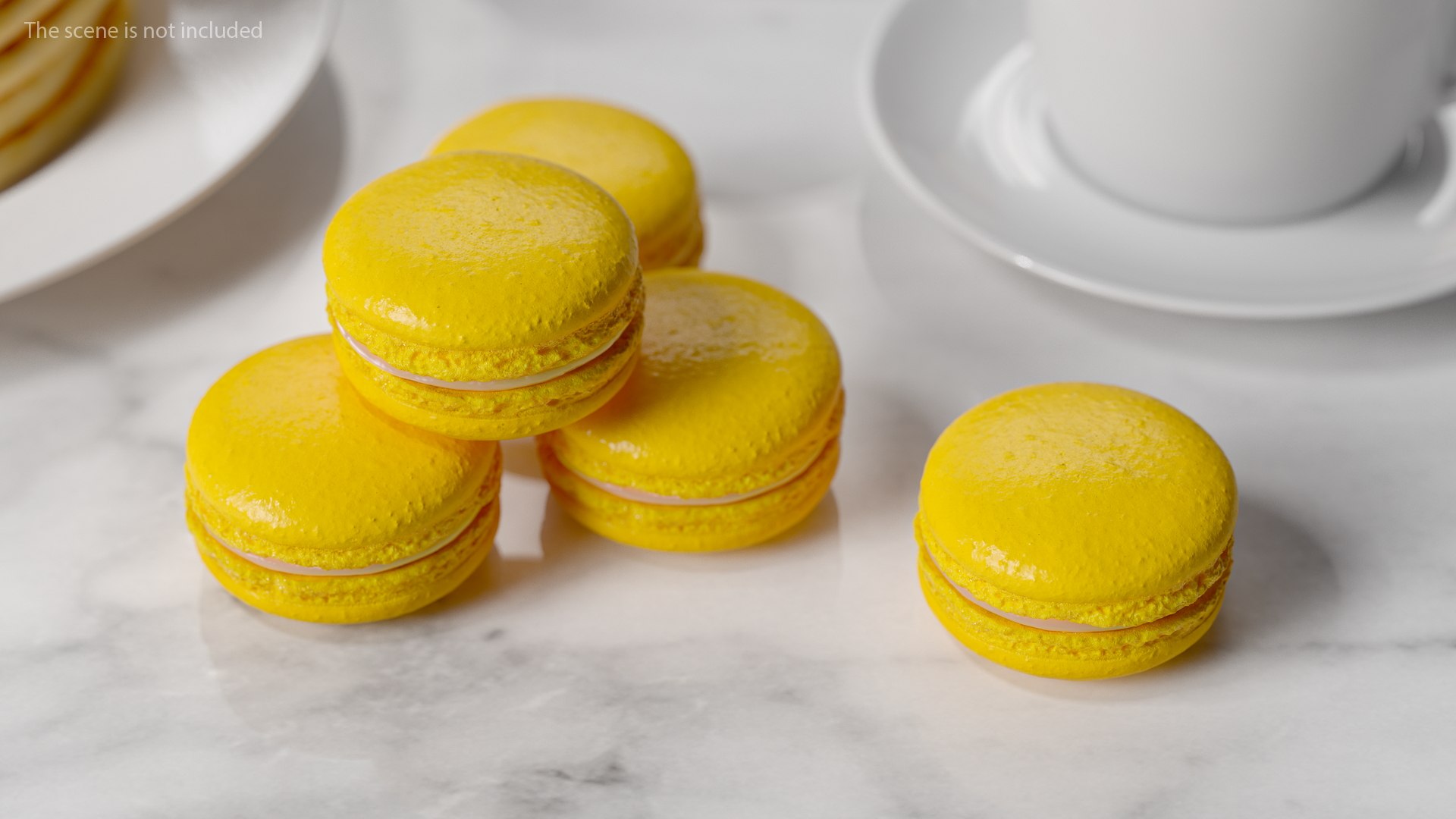 Macaroons Collection 3D Model - TurboSquid 2178552
