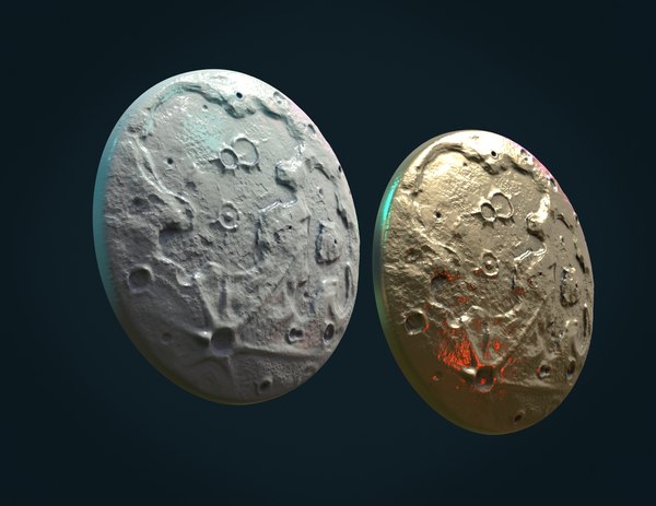 Moon pendant 3D model - TurboSquid 1664030