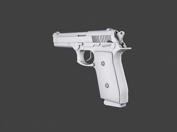 Handgun Taurus 3D Models for Download | TurboSquid