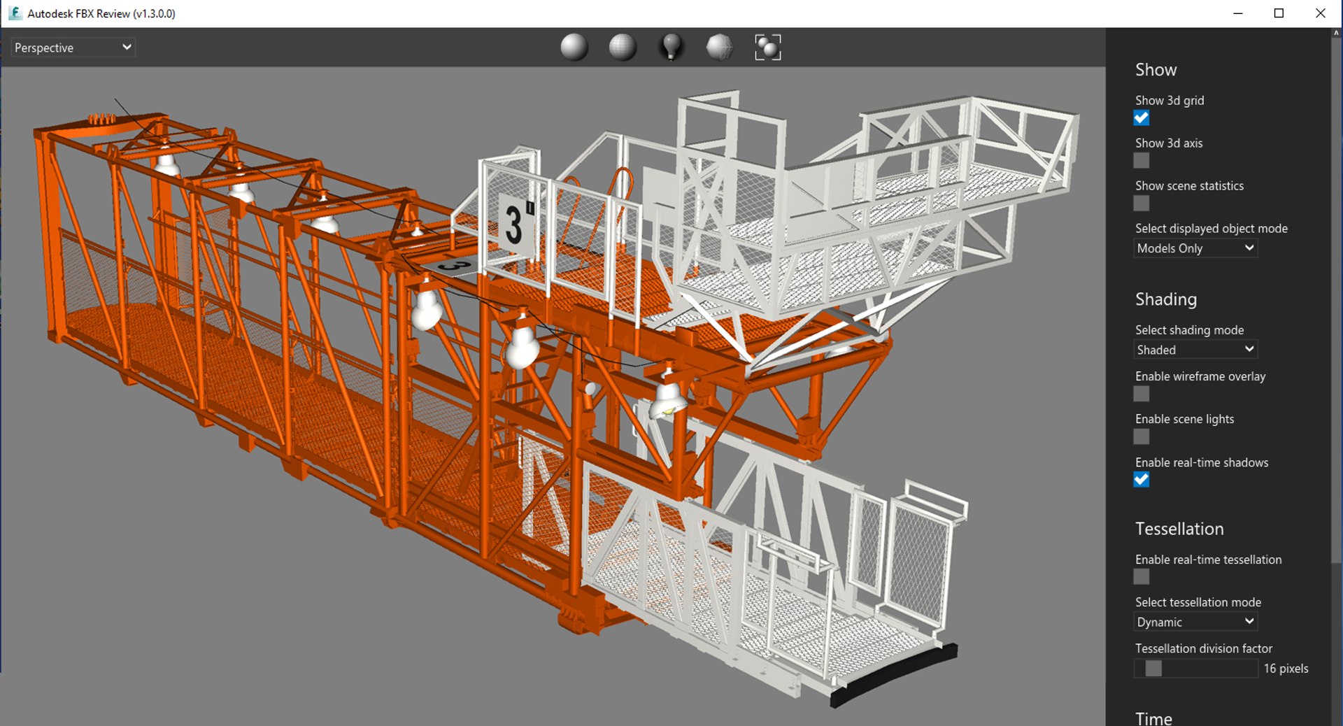3D Swing Arm 3 Apollo - TurboSquid 1394618