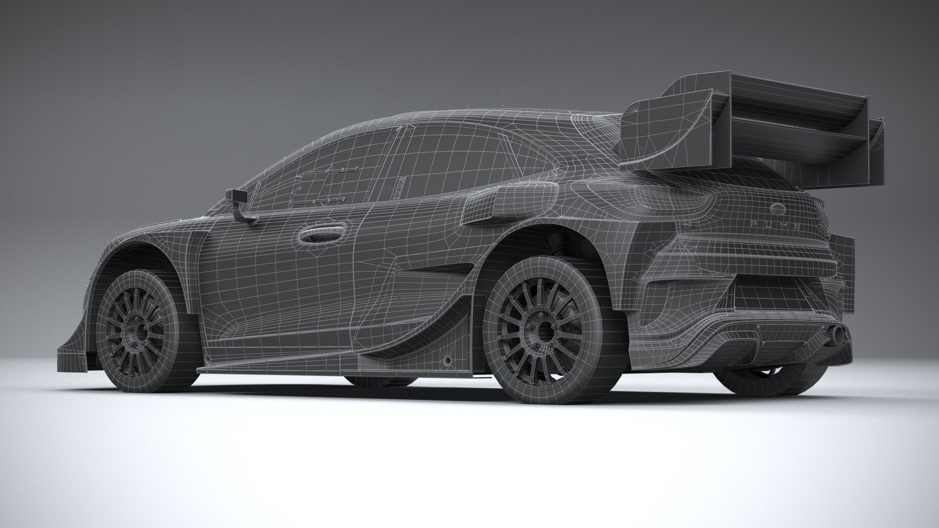 3D Ford Puma M-Sport Hybrid Rally1 2022 lowpoly - TurboSquid 1926404