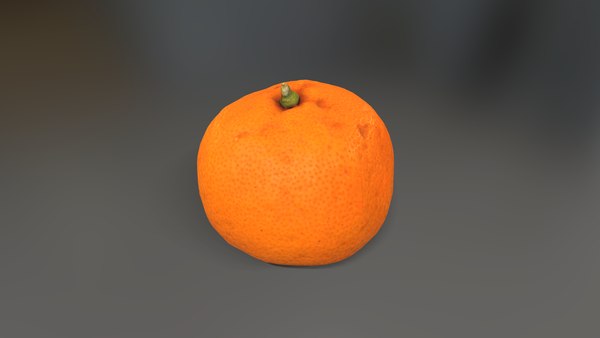 3D Mandarin model - TurboSquid 1842566