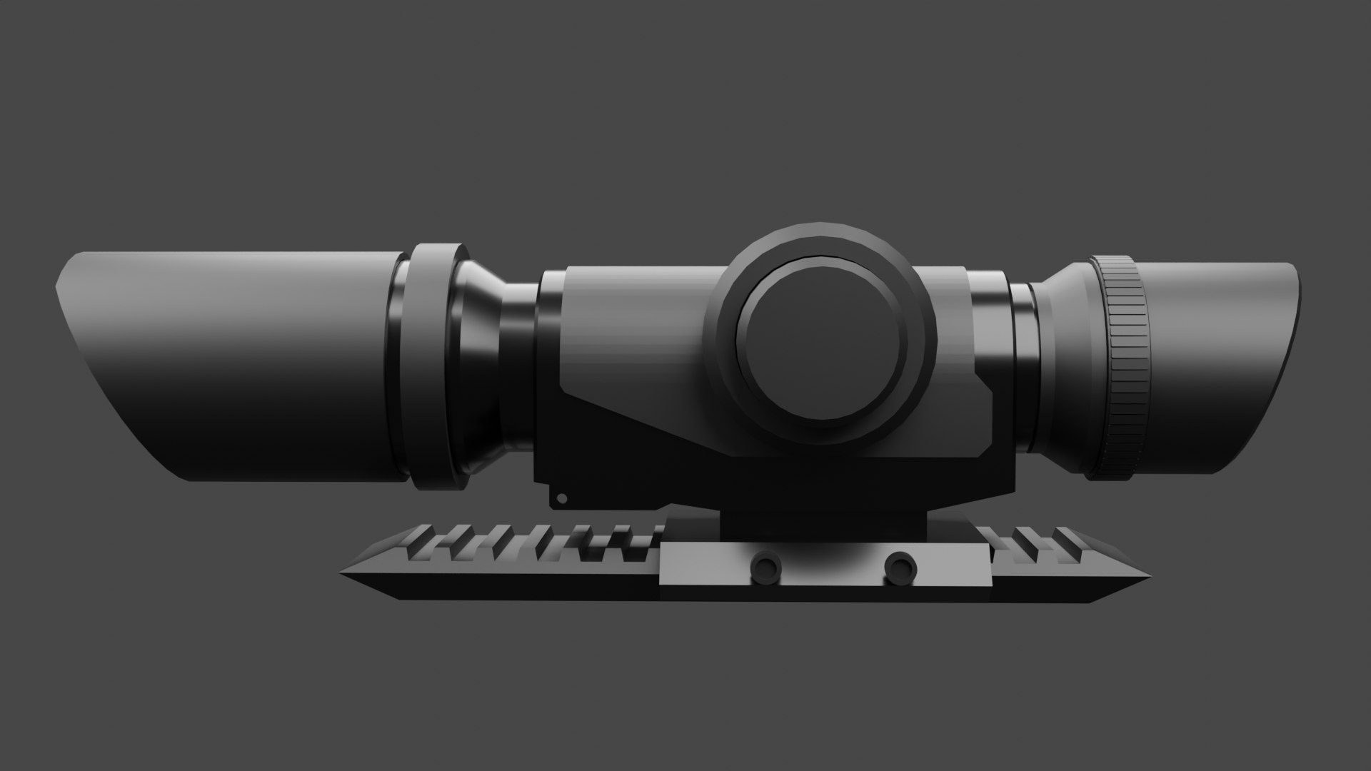 Weapon Scope Model - TurboSquid 2208310
