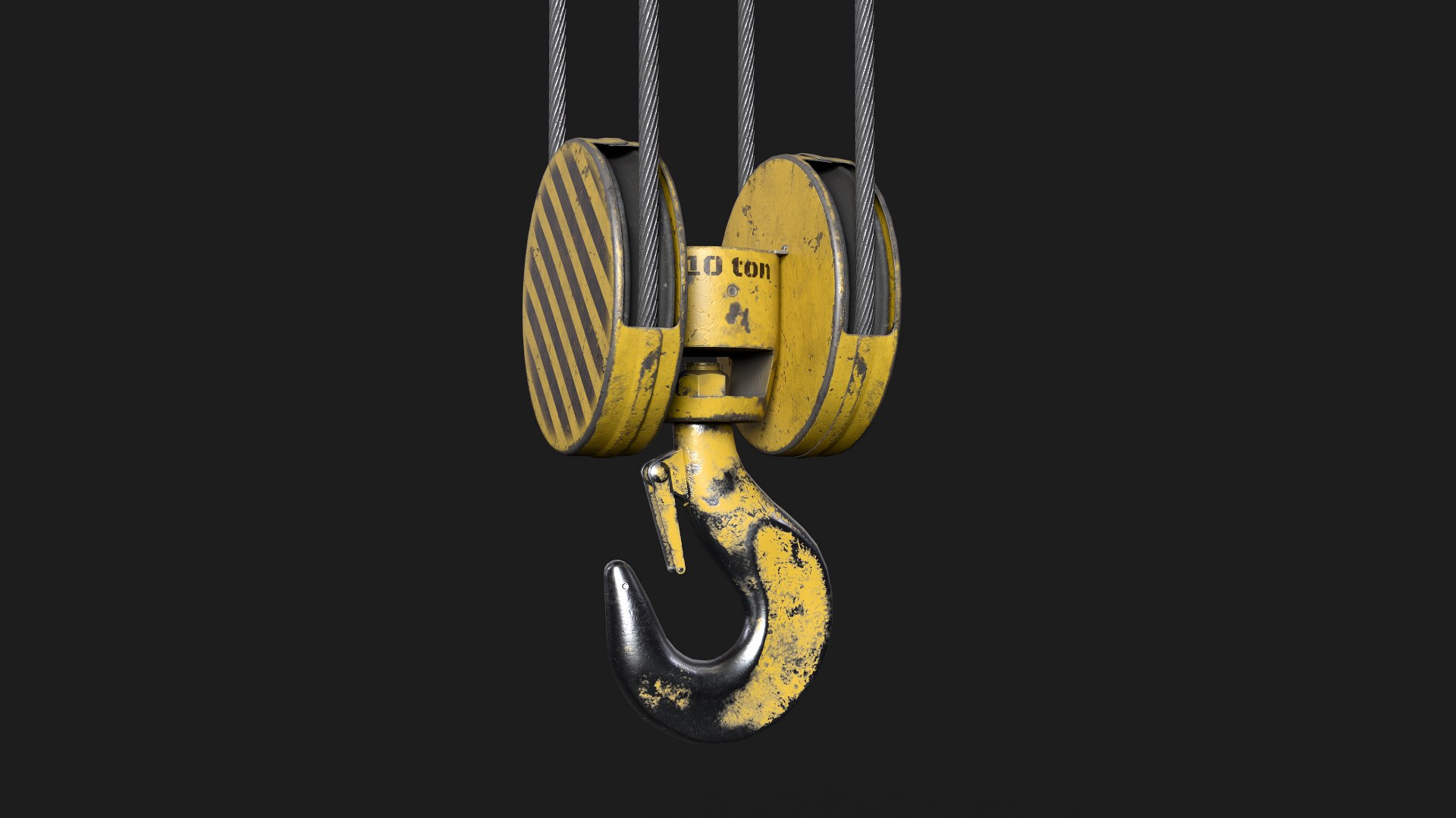 Crane Hook 3D Model - TurboSquid 1986000