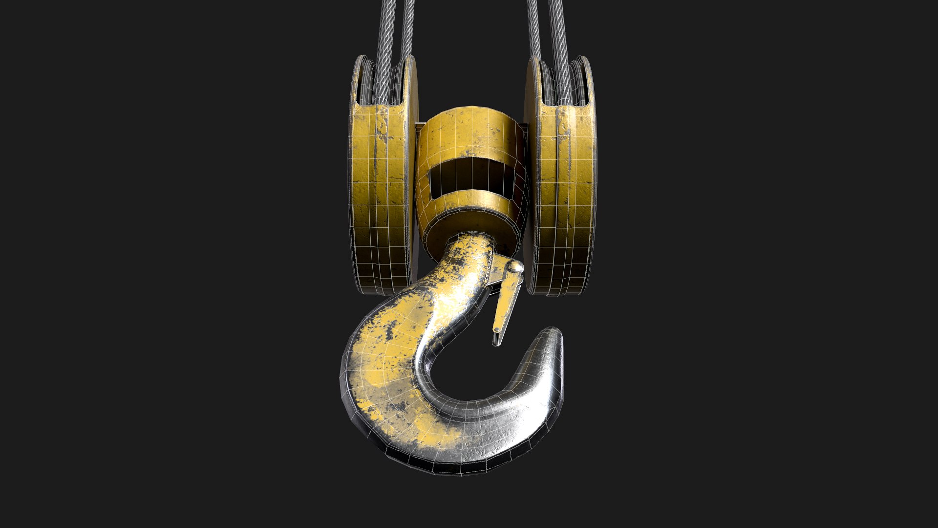 Crane Hook 3D Model - TurboSquid 1986000