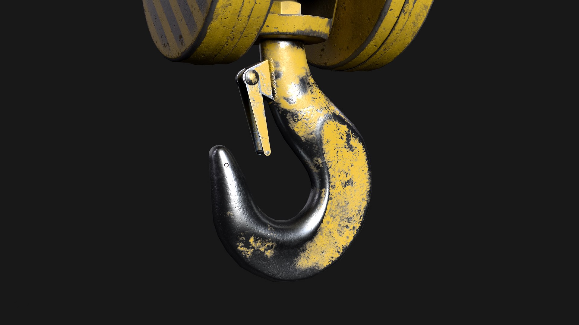 Crane Hook 3D Model - TurboSquid 1986000