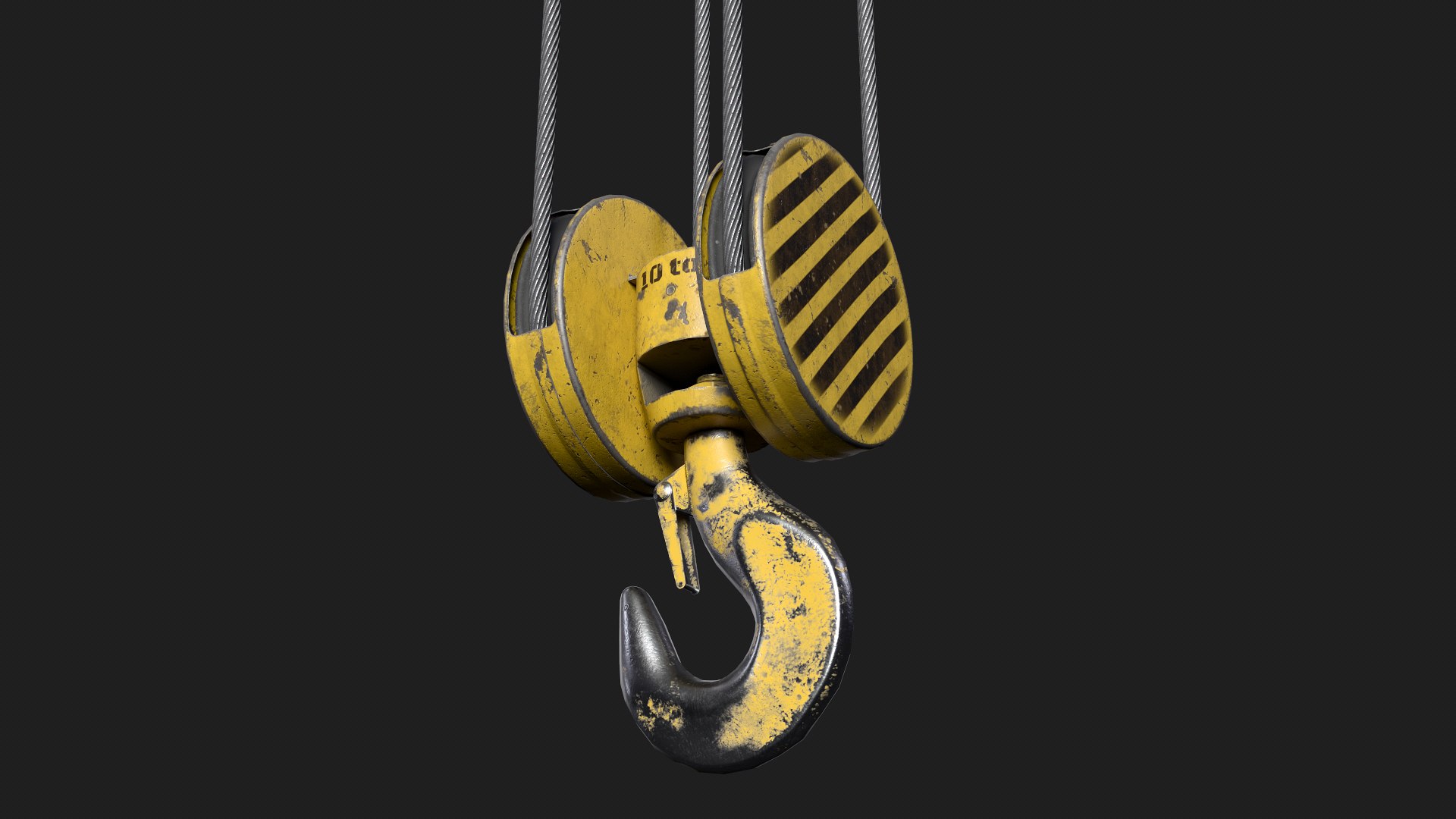 Crane Hook 3D Model - TurboSquid 1986000