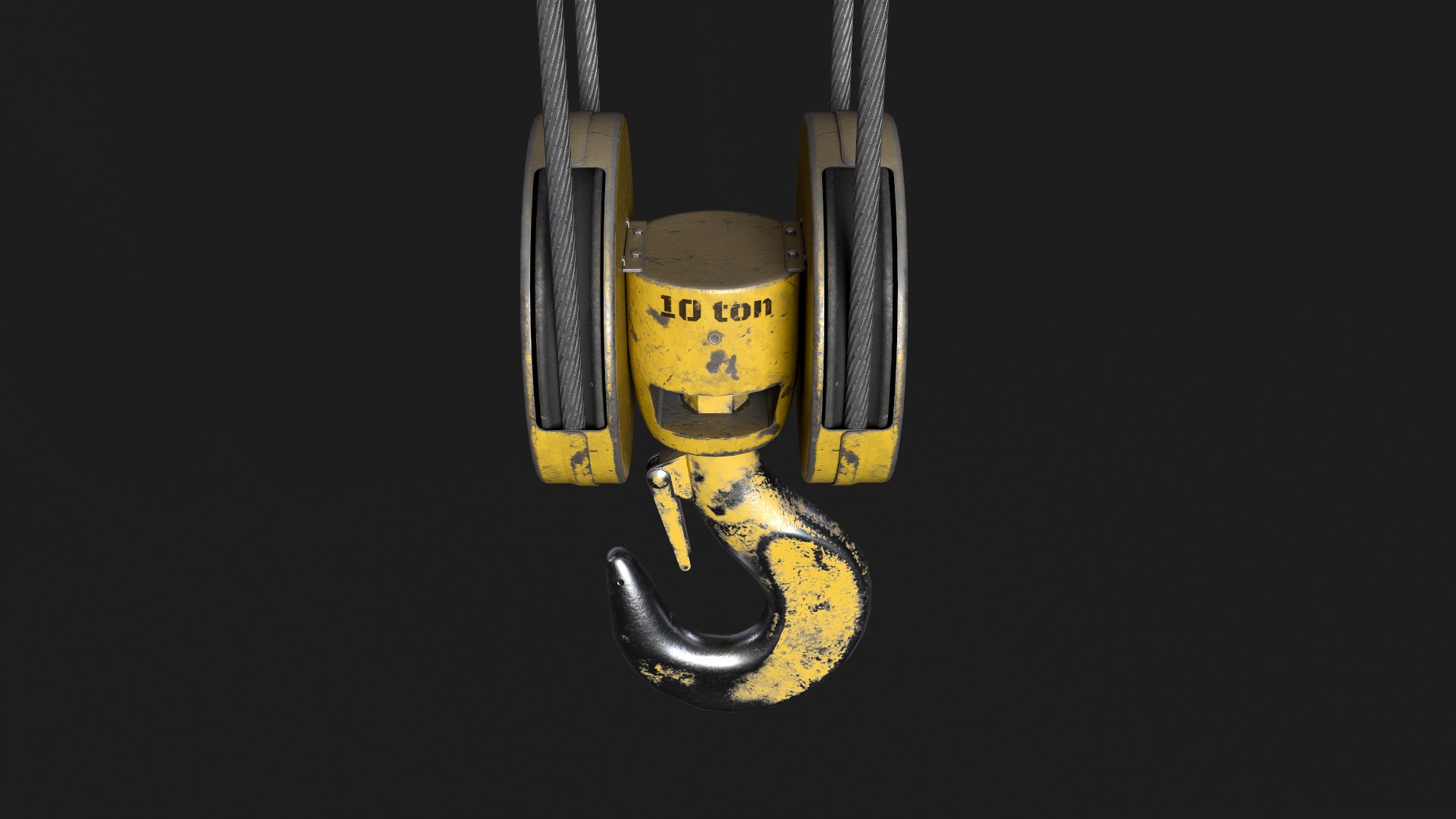 Crane Hook 3D Model - TurboSquid 1986000