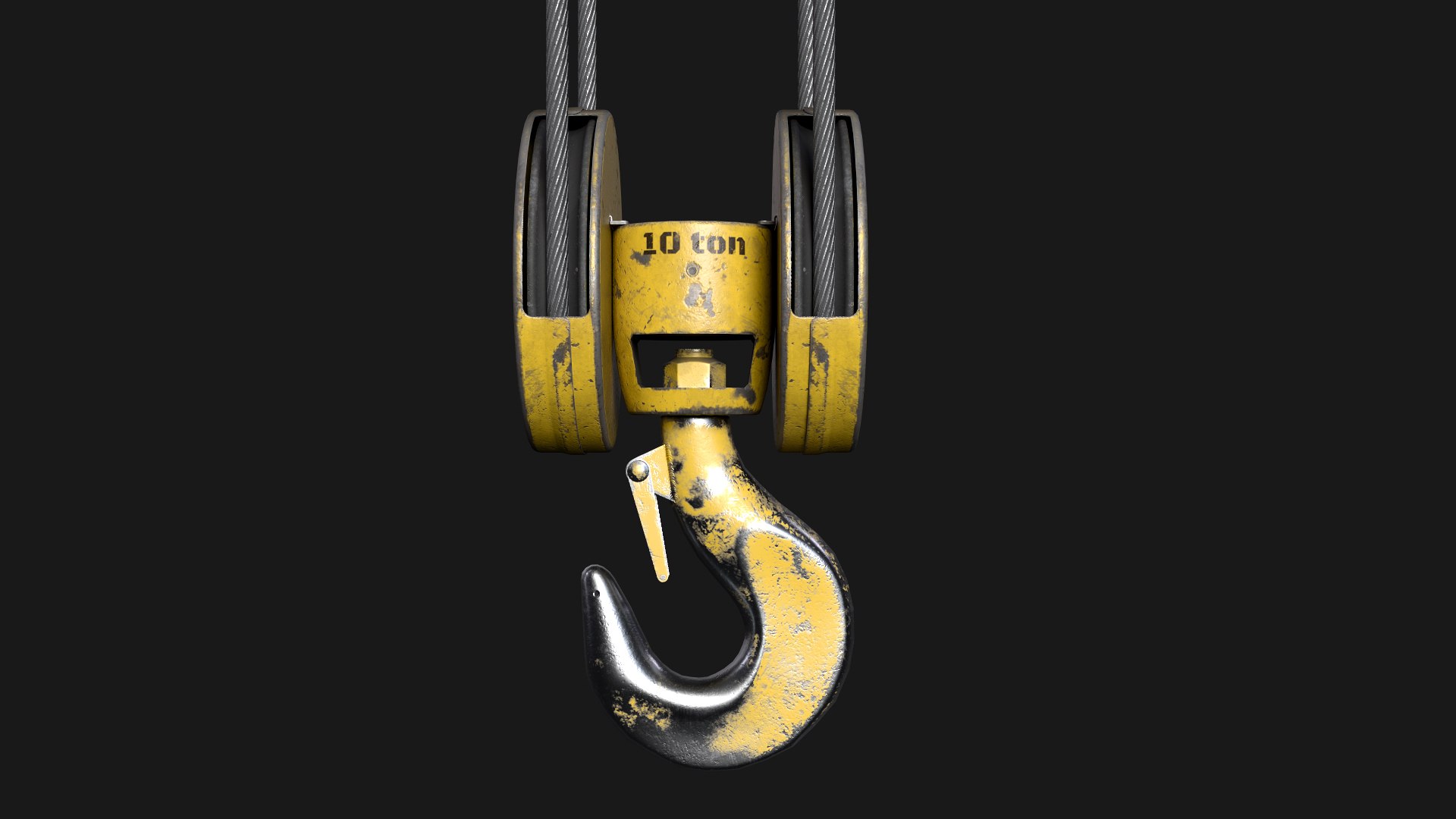 Crane Hook 3D Model - TurboSquid 1986000