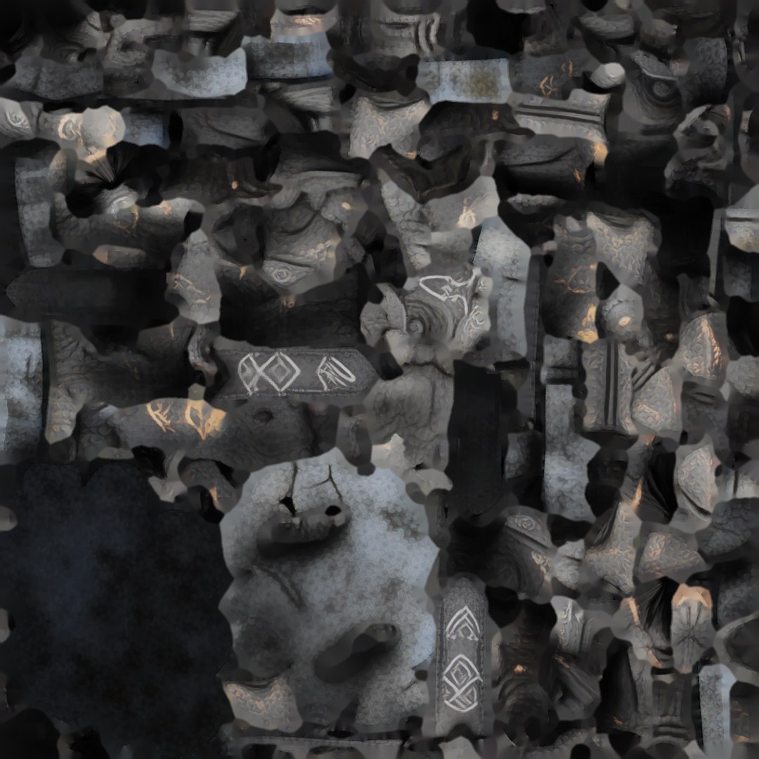 3D Ancient Guardian Stone Statue Model - TurboSquid 2378603