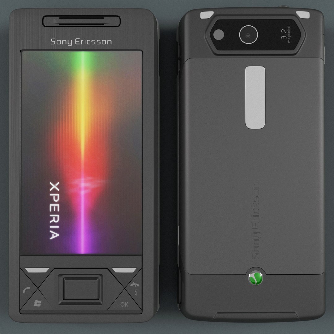 3d Sony Ericsson Xperia X01 Model