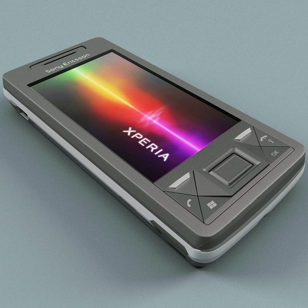 3d Sony Ericsson Xperia X01 Model