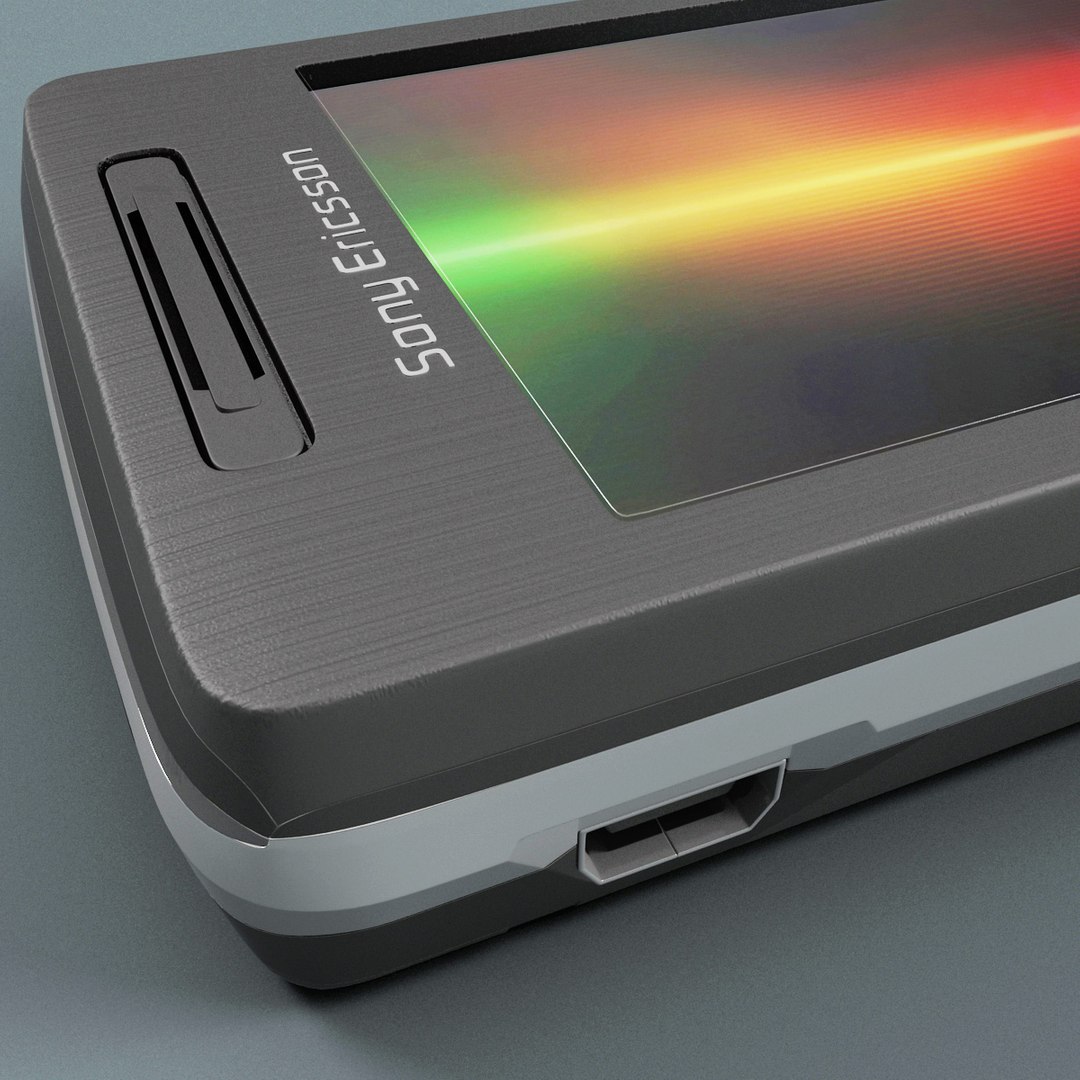 3d Sony Ericsson Xperia X01 Model
