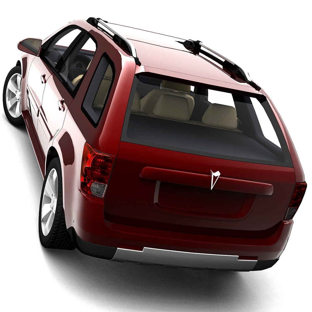 Pontiac Torrent 2008 3d Model
