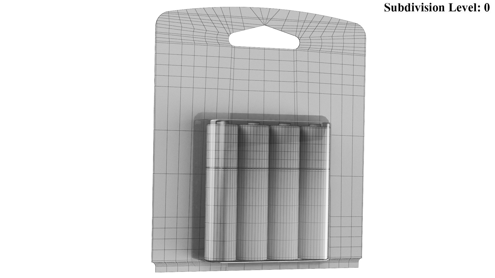 3D Detailed Battery Package Energizer Model - TurboSquid 2352205