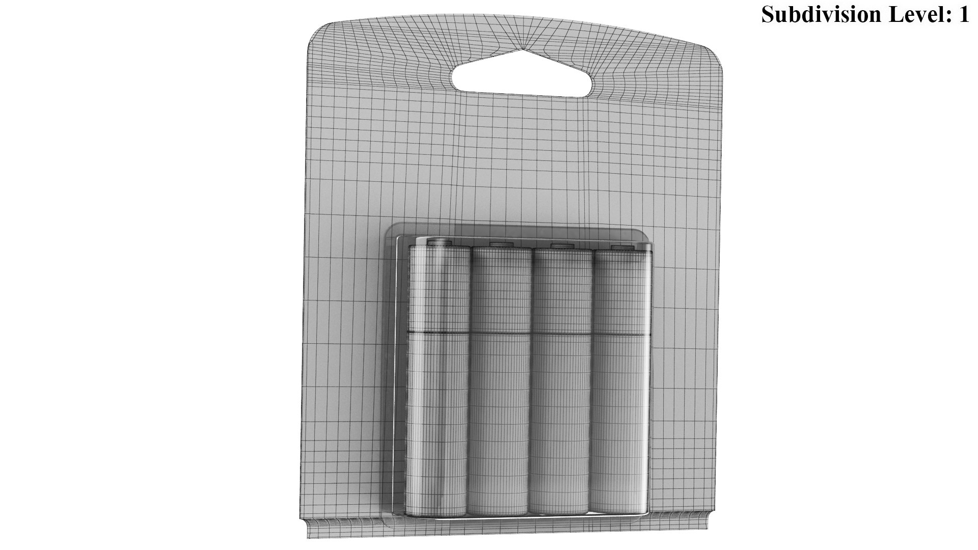3D Detailed Battery Package Energizer Model - TurboSquid 2352205