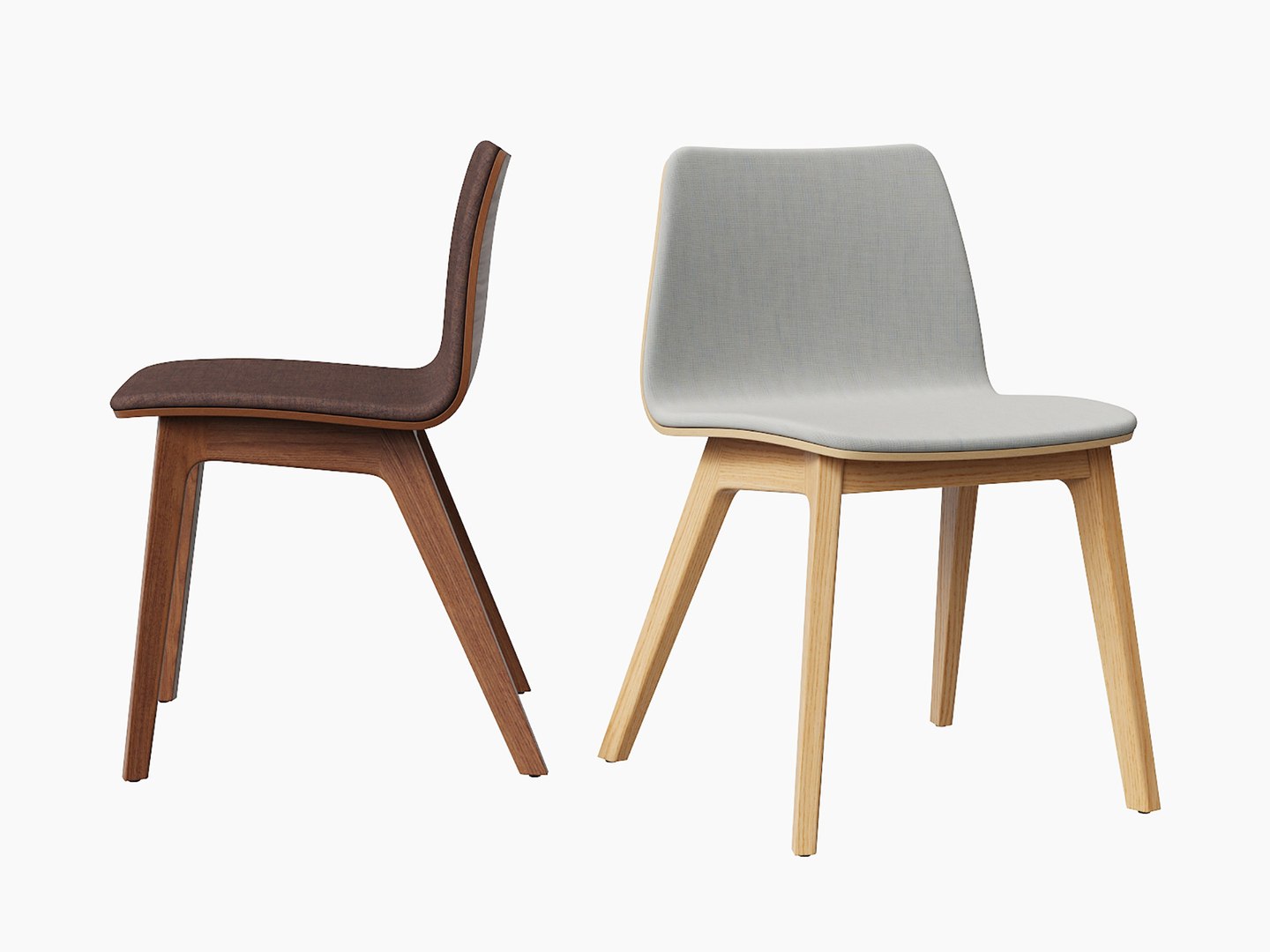 Morph Plus Chair Upholstered Seat 3D Model - TurboSquid 2181402