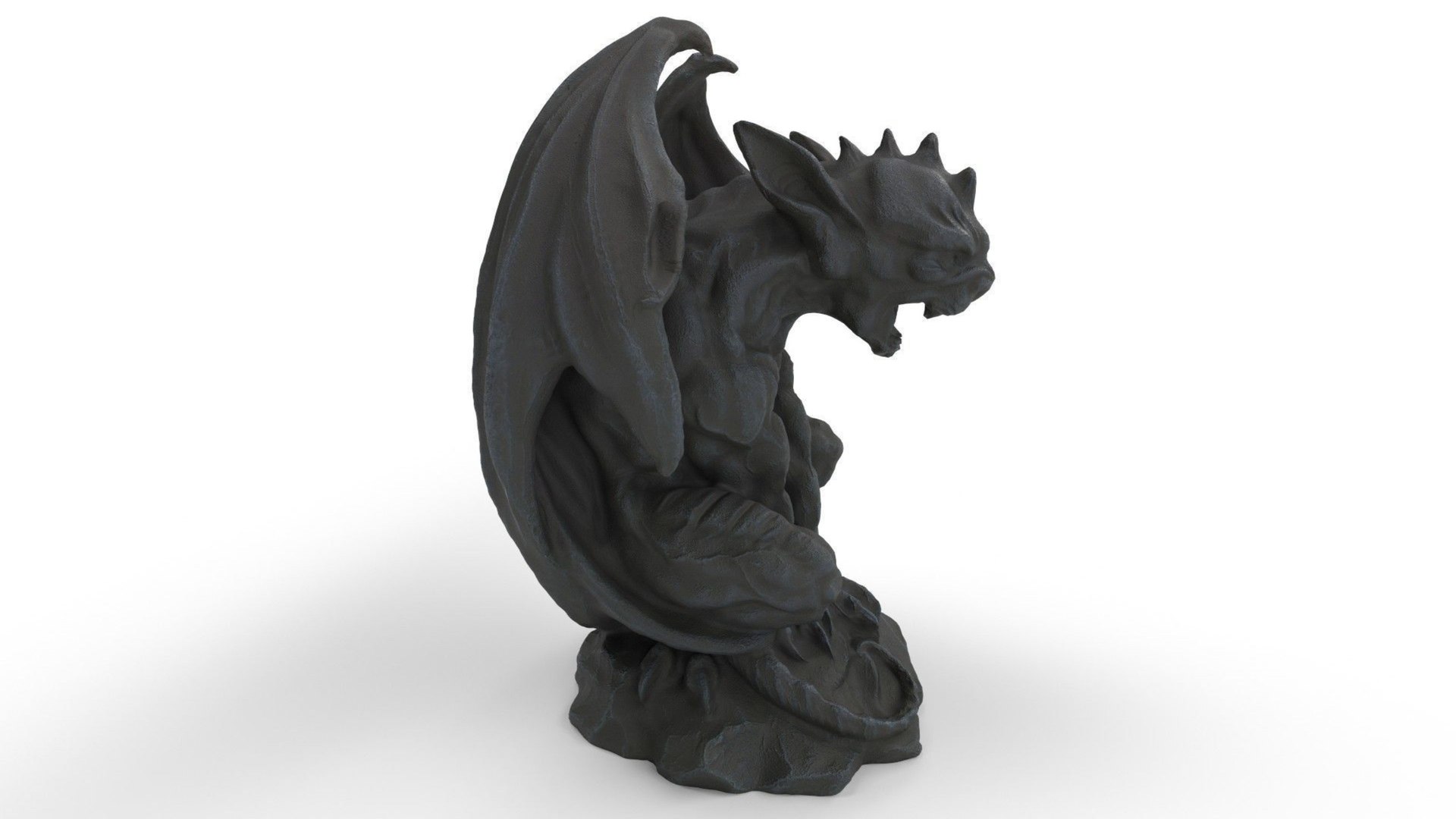 Bat Statue 3D Model - TurboSquid 2243007
