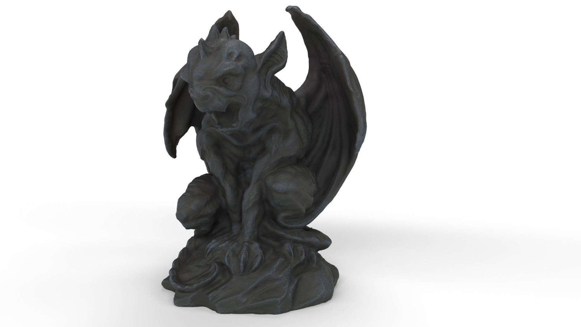 Bat Statue 3D Model - TurboSquid 2243007