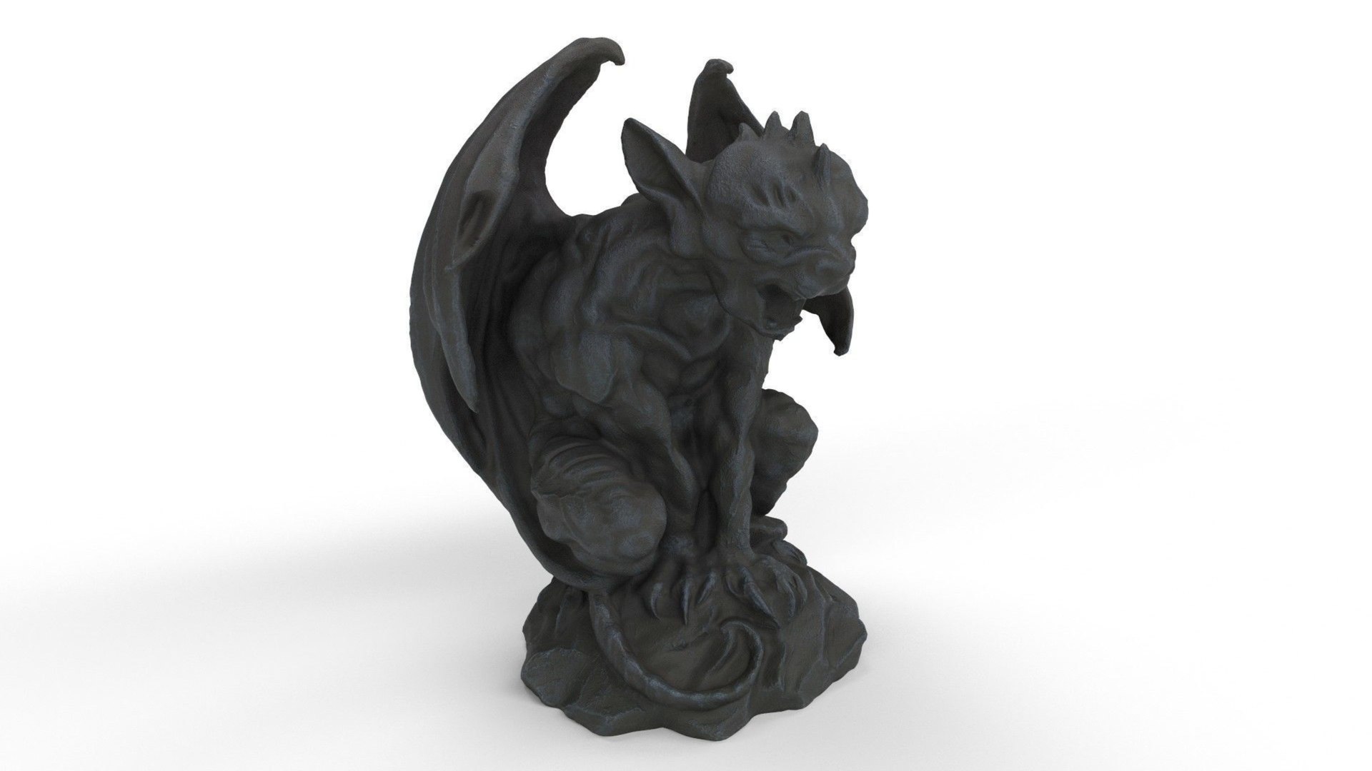 Bat Statue 3D Model - TurboSquid 2243007