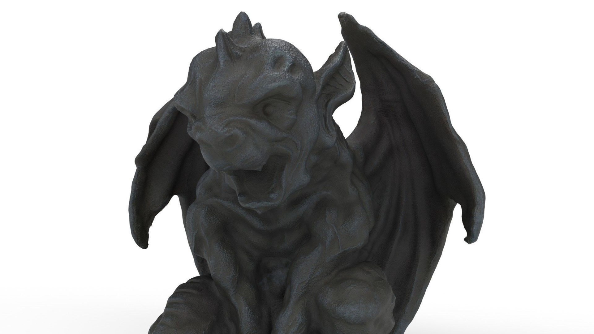 Bat Statue 3D Model - TurboSquid 2243007