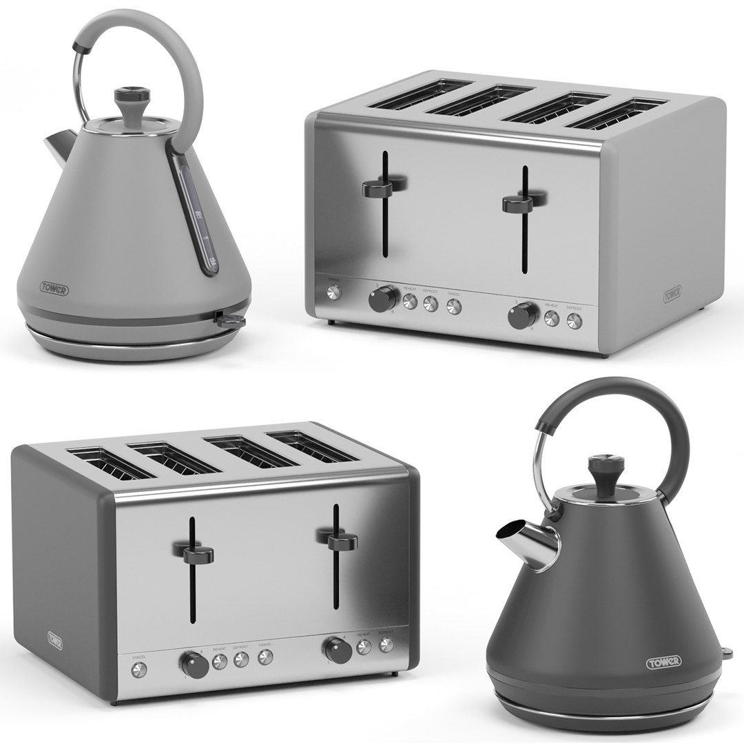 TOWER Kitchen Appliance Collection 3D Model - TurboSquid 2382497