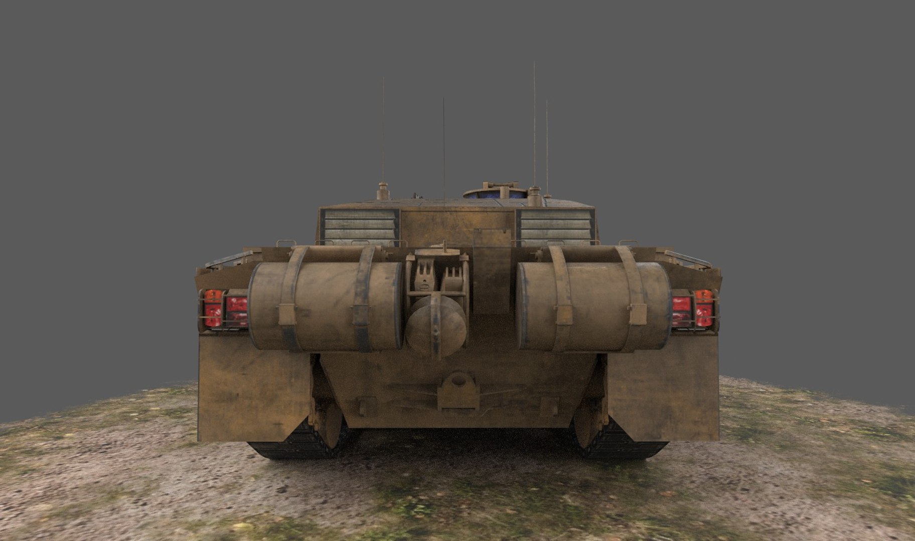 2 Challenger 3d Model