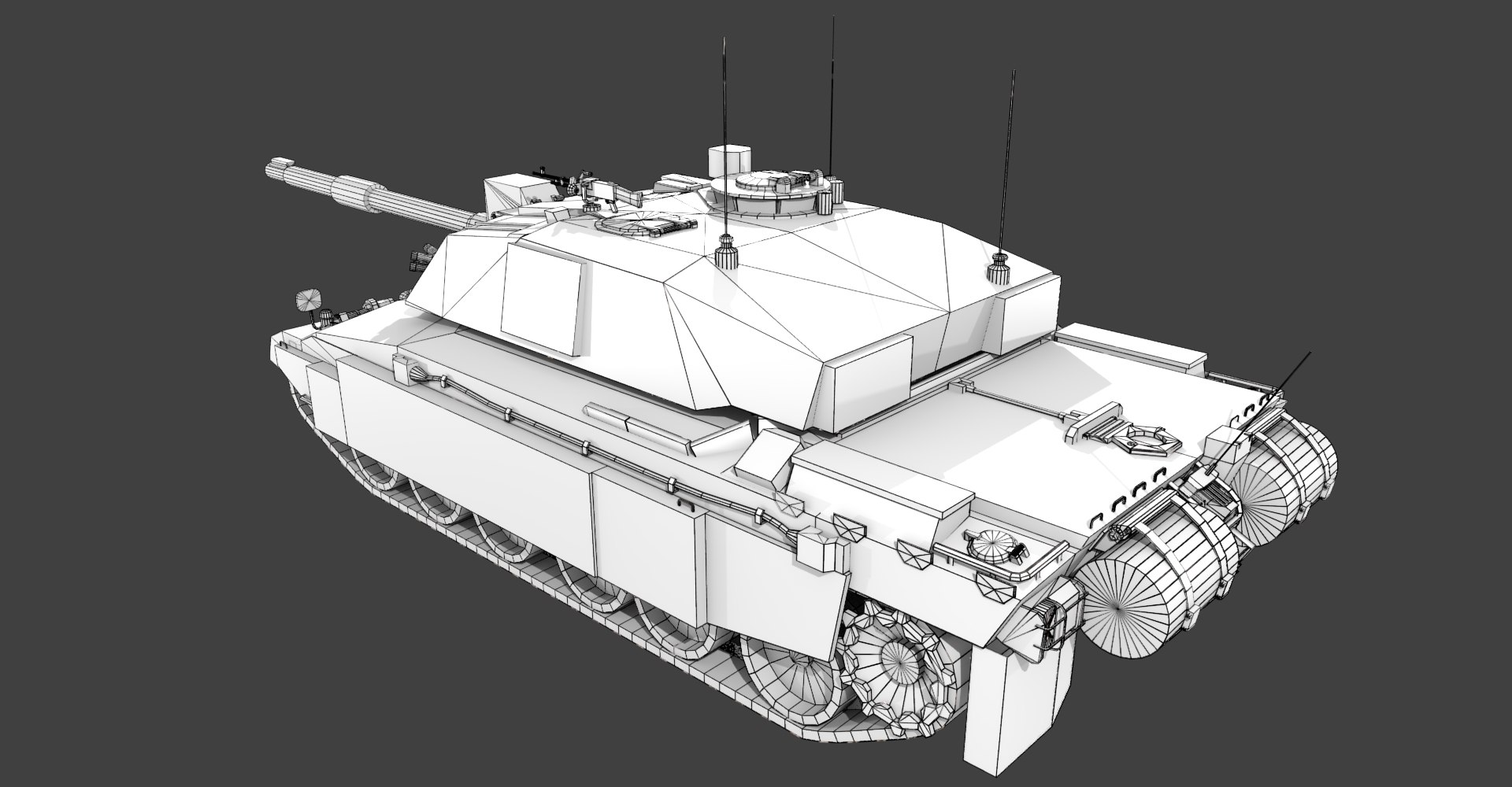 2 Challenger 3d Model