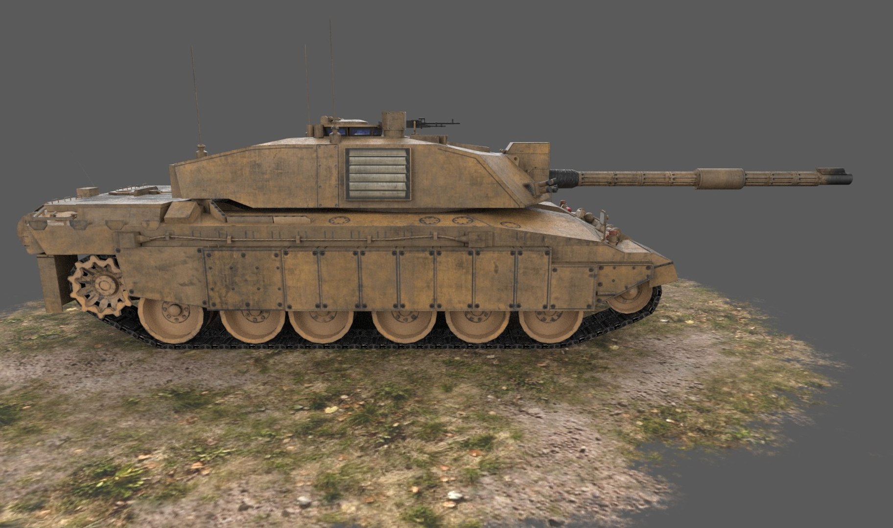 2 Challenger 3d Model