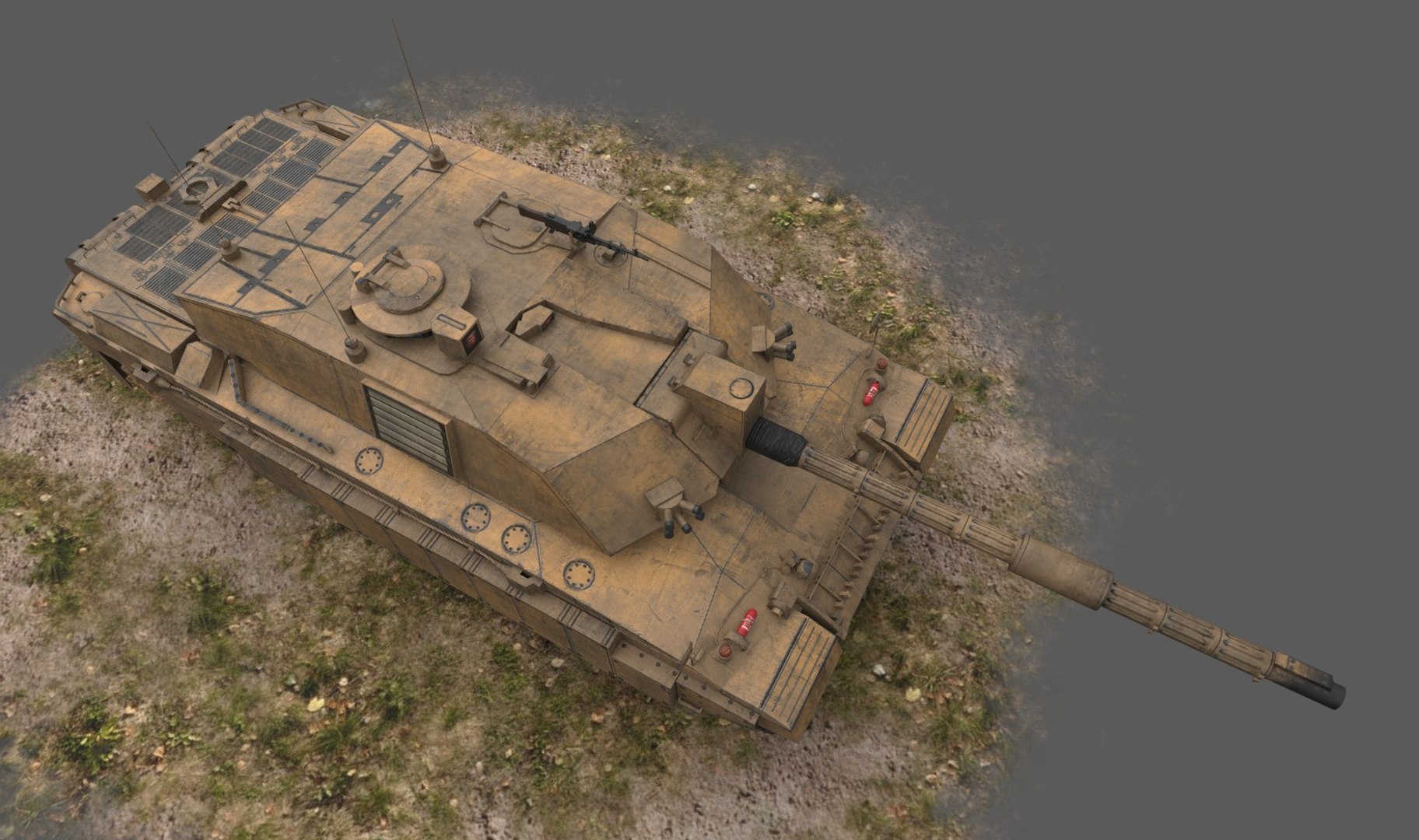 2 Challenger 3d Model