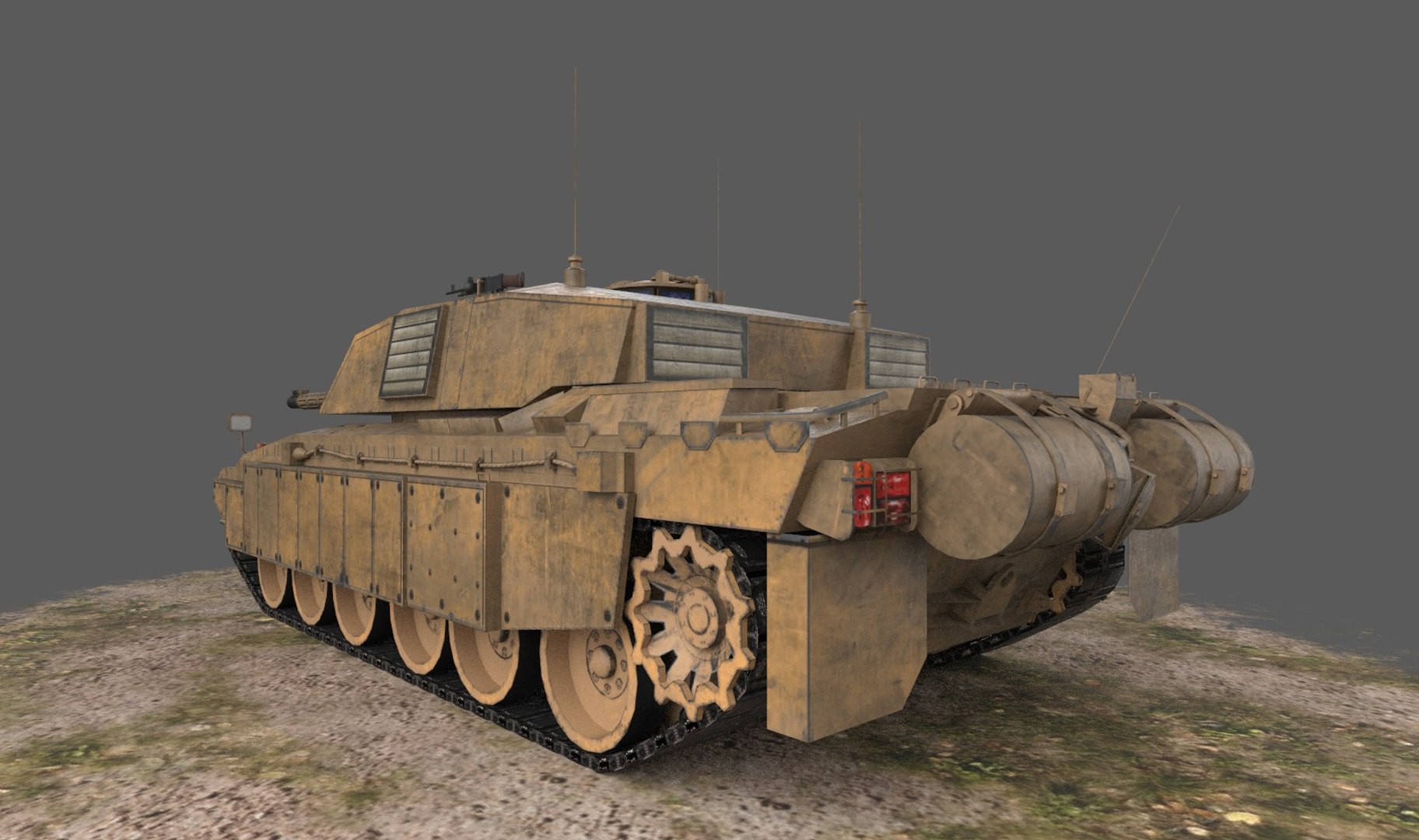 2 Challenger 3d Model