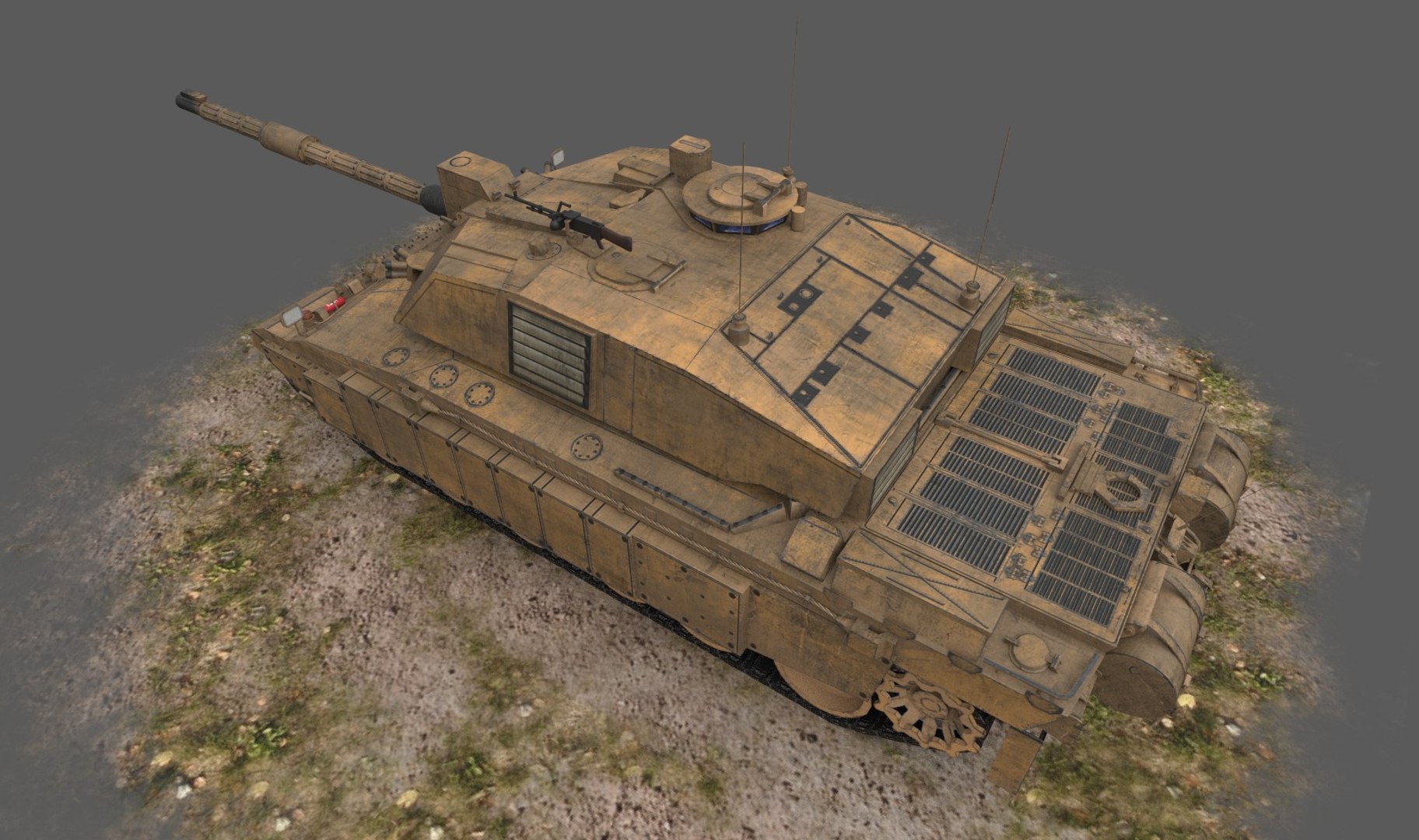 2 Challenger 3d Model