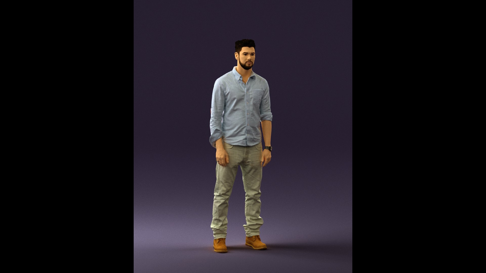 3D Scanned Realistic Human Model - TurboSquid 1651760