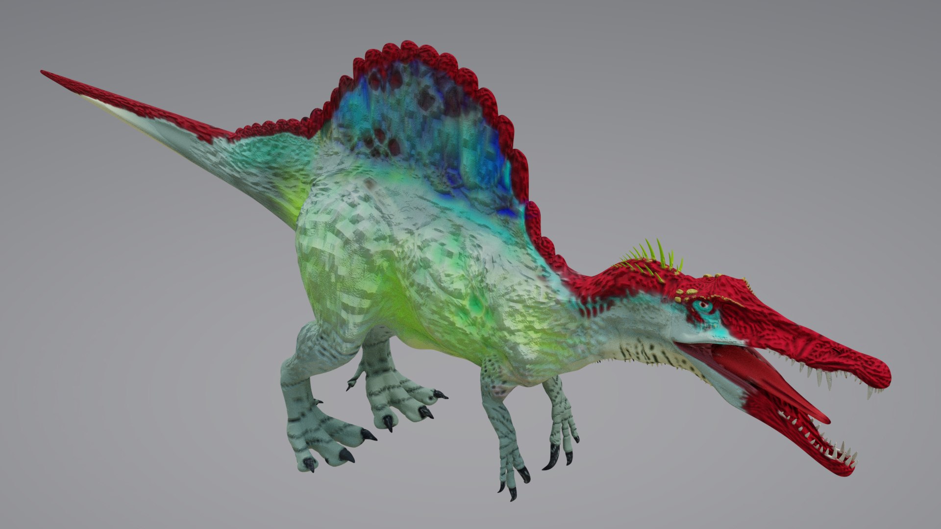 3D Spinosaurus Model - TurboSquid 1925779